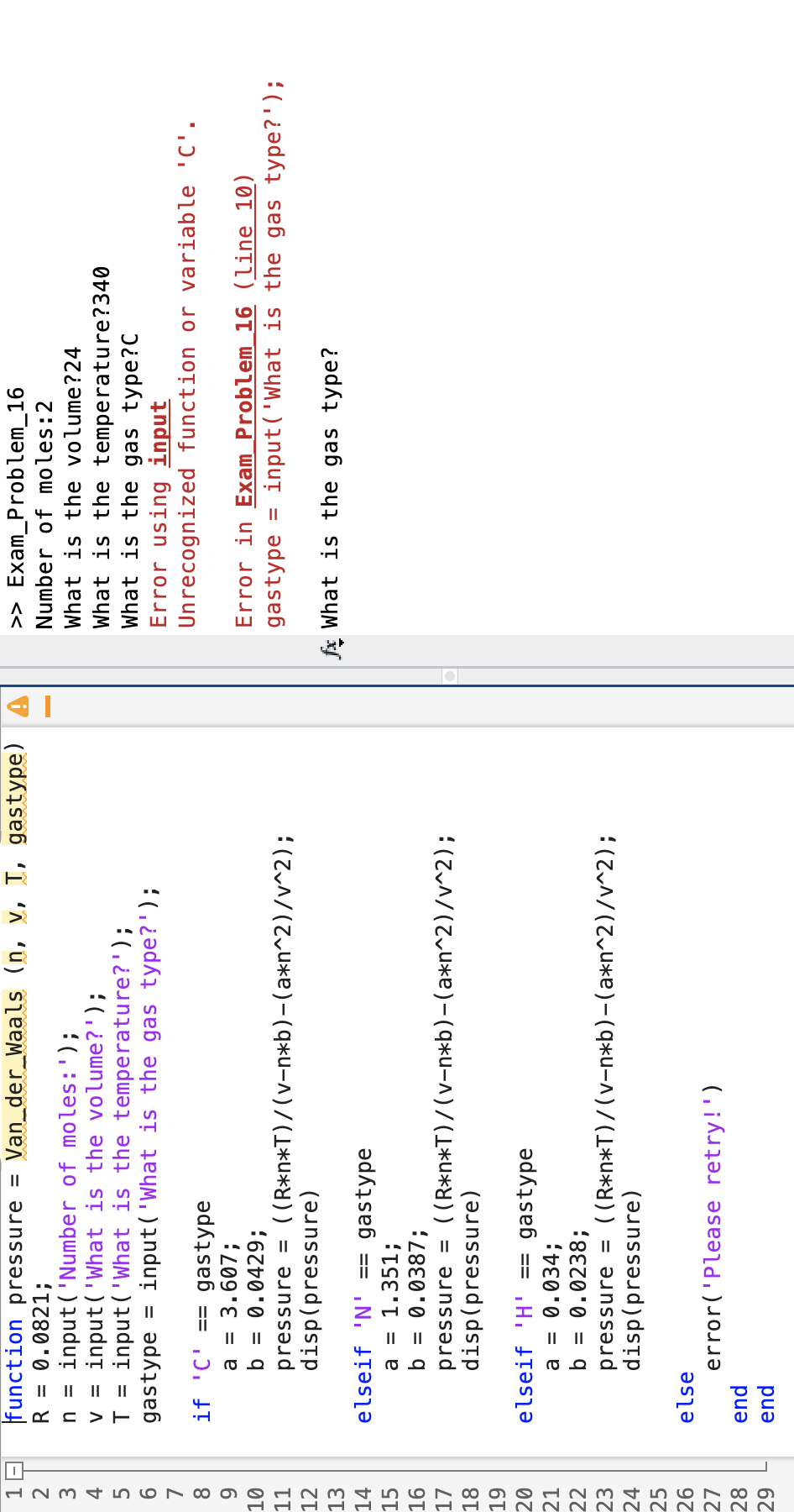 Solved Can someone tell me where is the problem? | Chegg.com