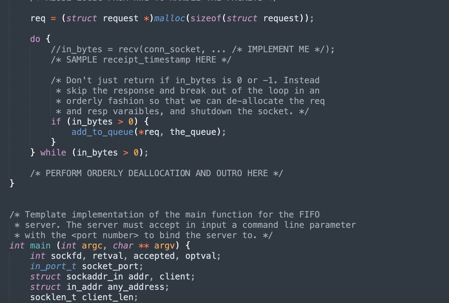 Solved here are the assignment and the helper files and the | Chegg.com