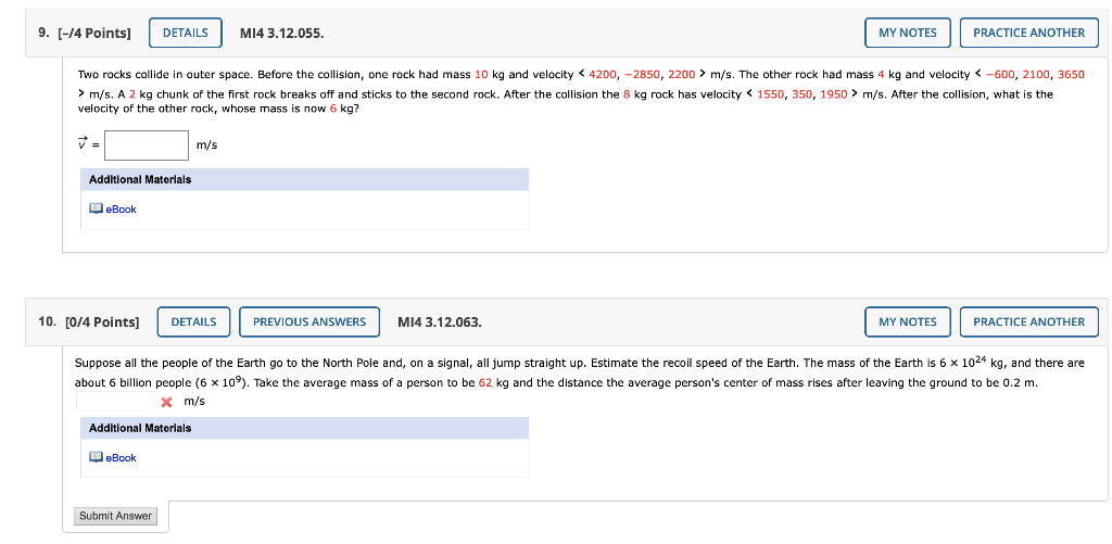 Solved 9. [-14 Points) DETAILS M14 3.12.055. MY NOTES | Chegg.com