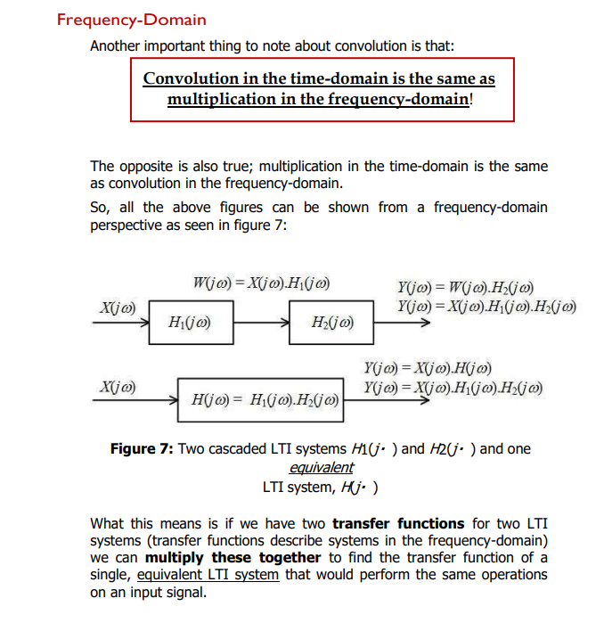 Part 3: Cascading LTI Systems Time-domain: In part 1 | Chegg.com