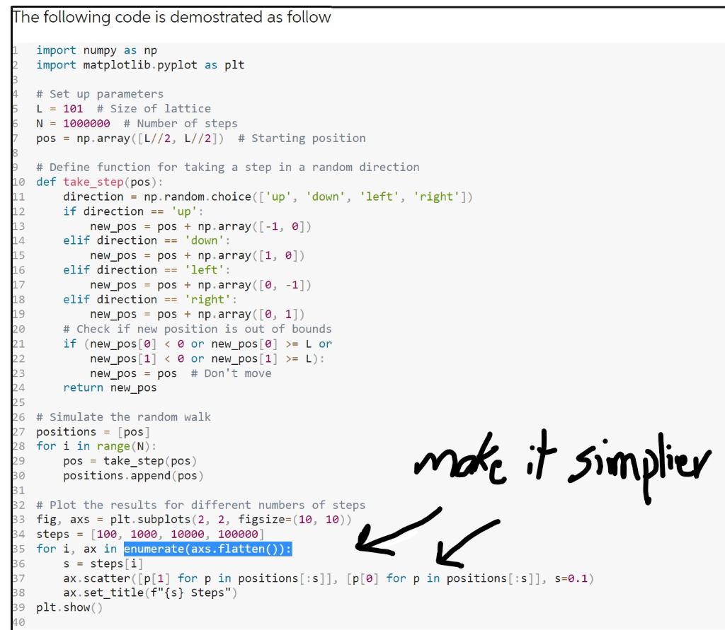 Solved Question 2: Confined 2D random walk Brownian motion | Chegg.com