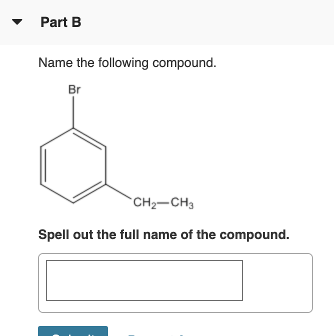 Solved Part A Name the following compound. CH3 CH3 | Chegg.com