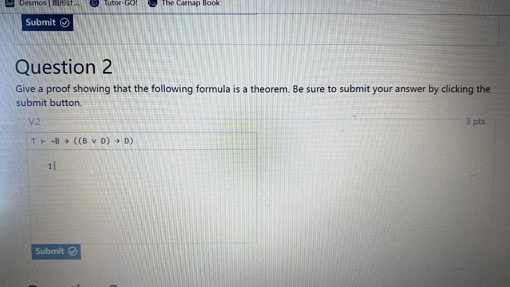 Give a proof showing that the following formula is a | Chegg.com