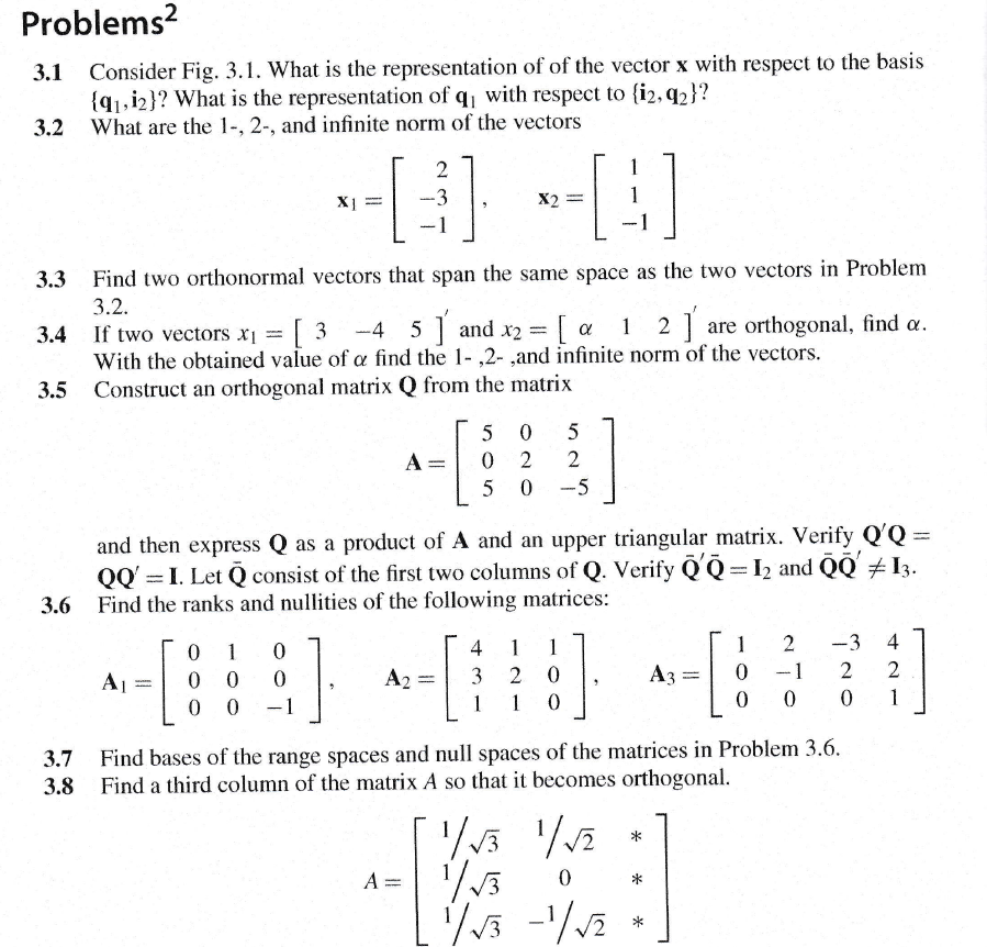 Solved Problems? 3.1 Consider Fig. 3.1. What is the | Chegg.com