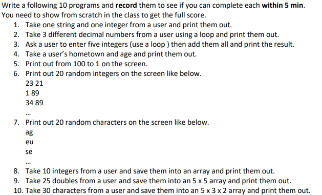 Solved JAVA CODE 1. Take one string and one integer from a | Chegg.com