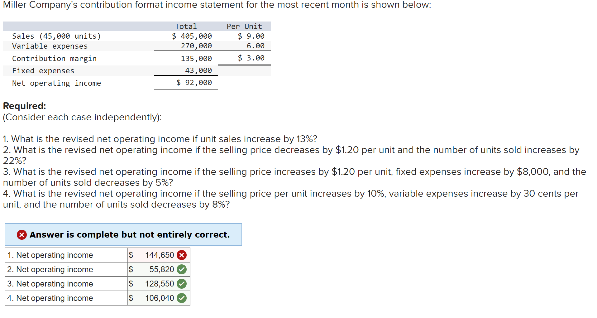 Solved Required: (Consider each case independently): 1. What | Chegg.com