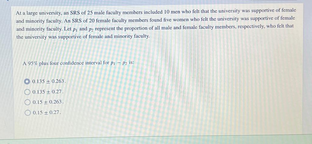 Solved The answer chosen is the correct answer, but I have | Chegg.com