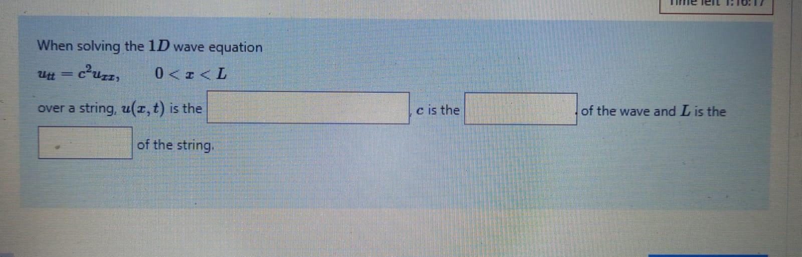 Solved When solving using the method of separation of | Chegg.com