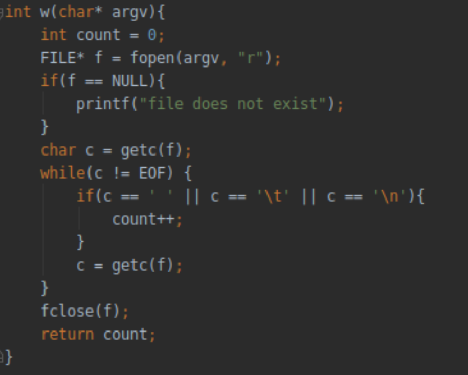 Solved int main(int argc, char** argv) { if(argc != 2) { | Chegg.com