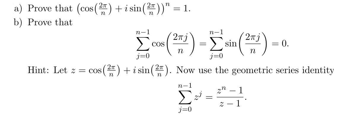 Solved Let N Be An Integer That Is Greater Than Or Equal To 