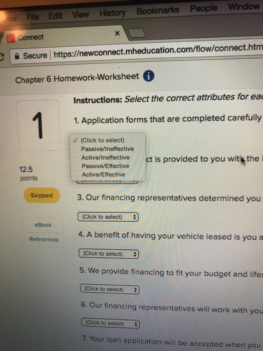 Solved File Edit Wew History Boolkmarks People Window Help | Chegg.com