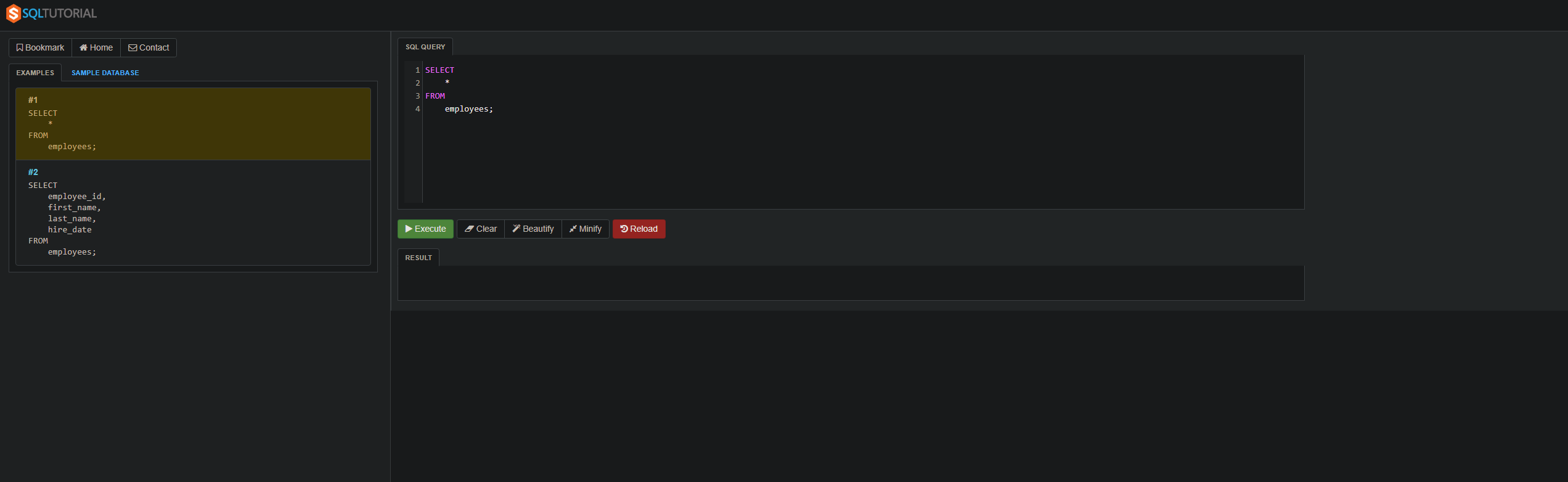 Solved Assignment instructions - Go to this SQL SELECT | Chegg.com