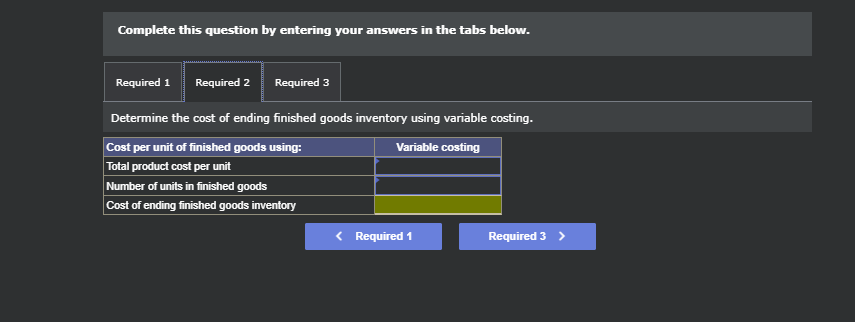 Solved Use the following information for the Exercise below. | Chegg.com