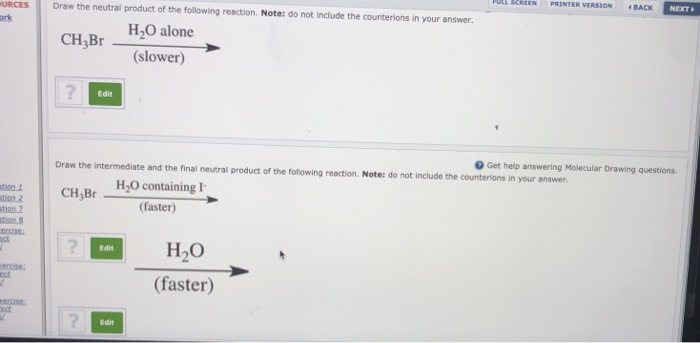 Solved FULL SCREEN PRINTER VERSION BACK URCES ork Problem | Chegg.com