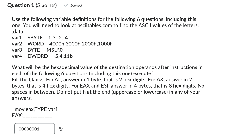 Solved Use the following variable definitions for the | Chegg.com