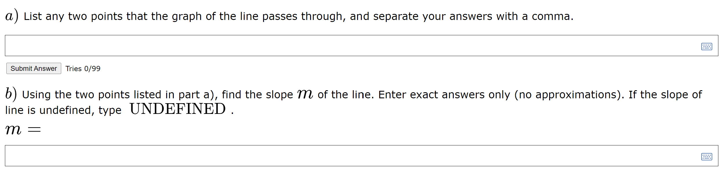 Solved Given the graph below, find the following:b) Using | Chegg.com