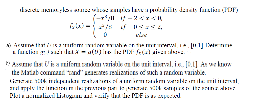 Solved Discrete Memoryless Source Whose Samples Have A 