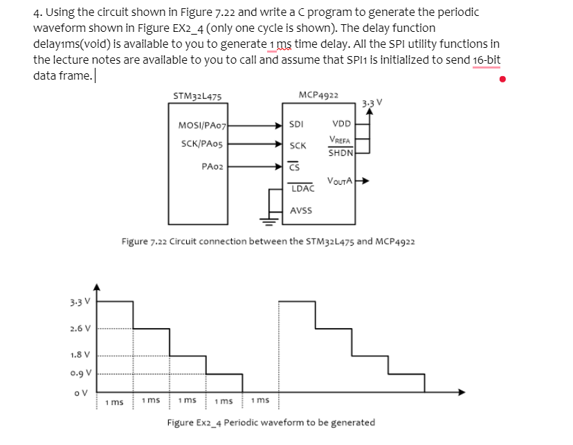 Solved 4. Using the circuit shown in Figure 7.22 and write a | Chegg.com