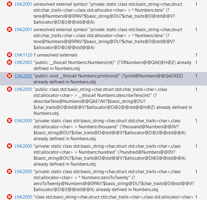 Solved //Numbers.h #ifndef NUMBERS_H #define NUMBERS_H | Chegg.com