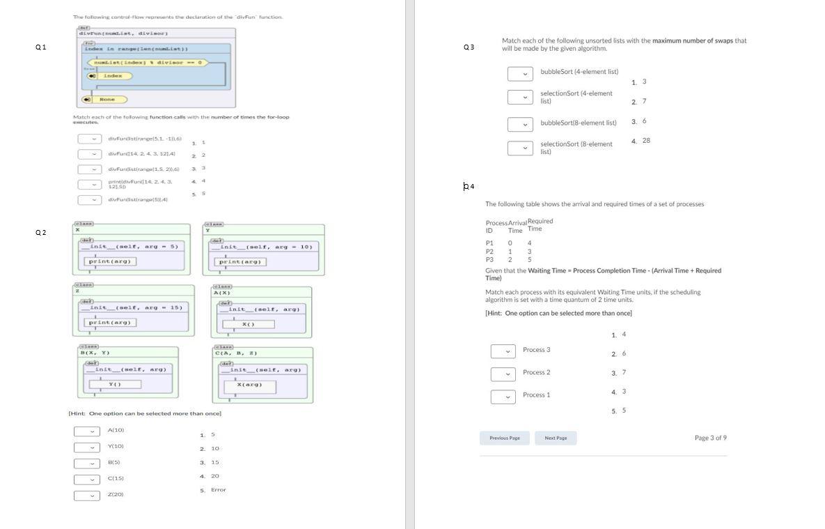 Solved The following control represents the declaration of | Chegg.com