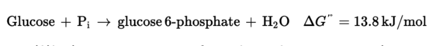 1. The phosphorylation of glucose to glucose | Chegg.com