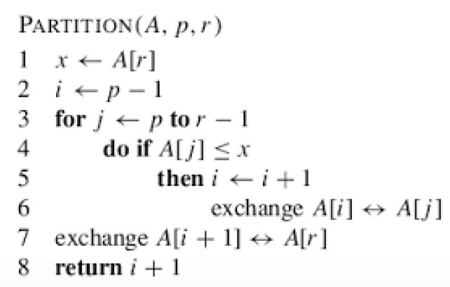 2. then q=PARTITION(A, p,r) QUICKSORT (A, p, q -1) | Chegg.com