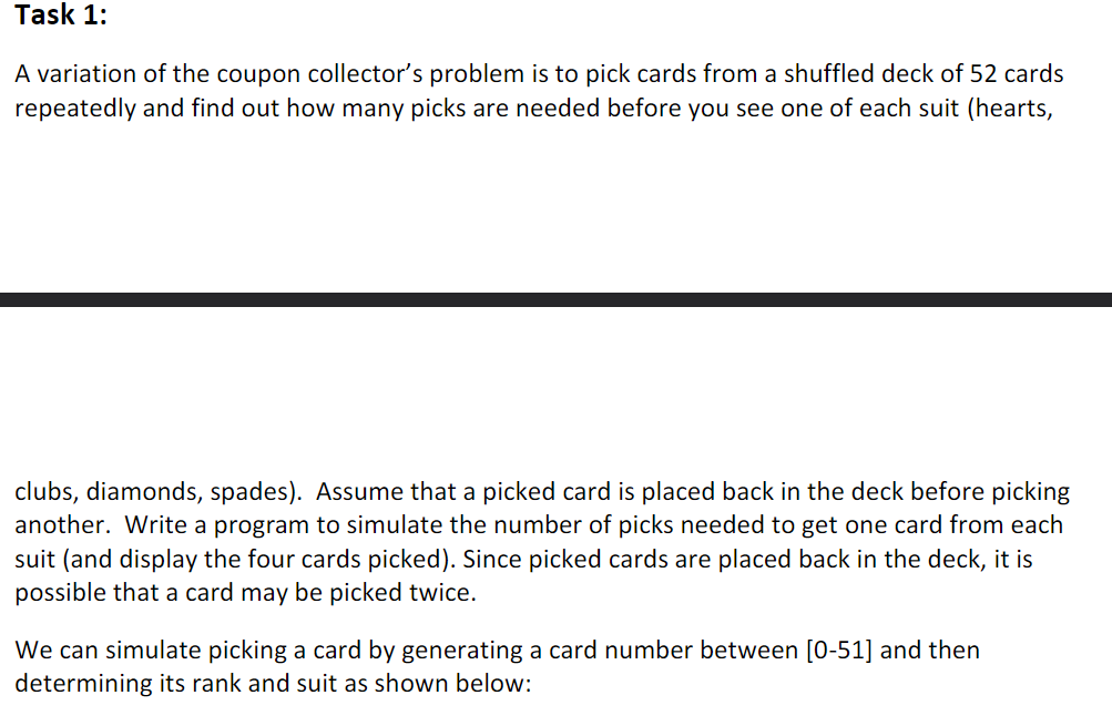 Solved A variation of the coupon collector's problem is to | Chegg.com
