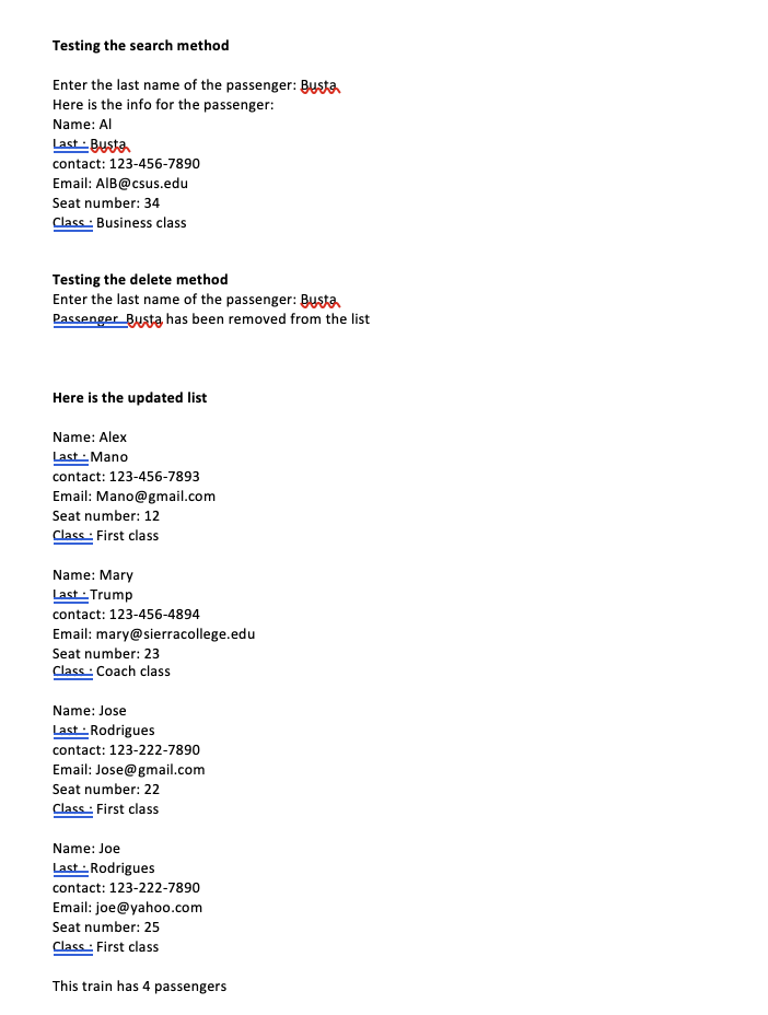 Solved Objective Practice polymorphism, array of objects, | Chegg.com