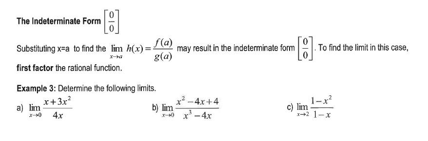 Solved Unit 3: Rational Functions An interesting example: | Chegg.com