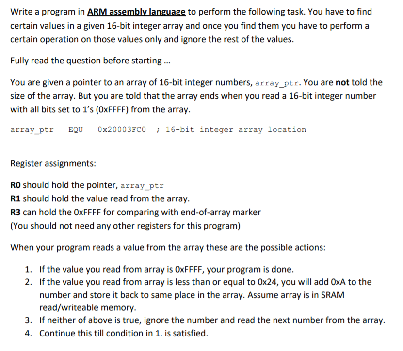NEED THIS WITH THIS STEP IN FLOWCHART AND ARM | Chegg.com
