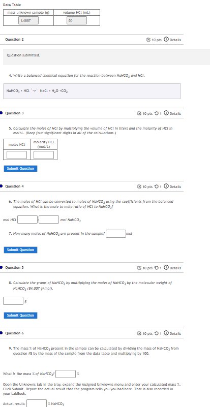 Solved Data TableQuestion 2Question submitted.Write a | Chegg.com