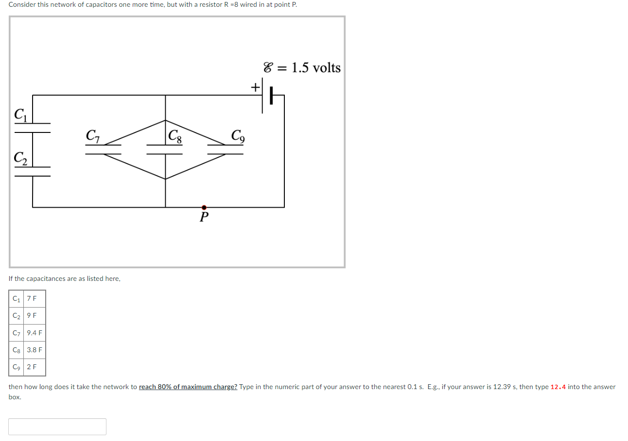 Solved If the capacitances are as listed here, box.Consider | Chegg.com