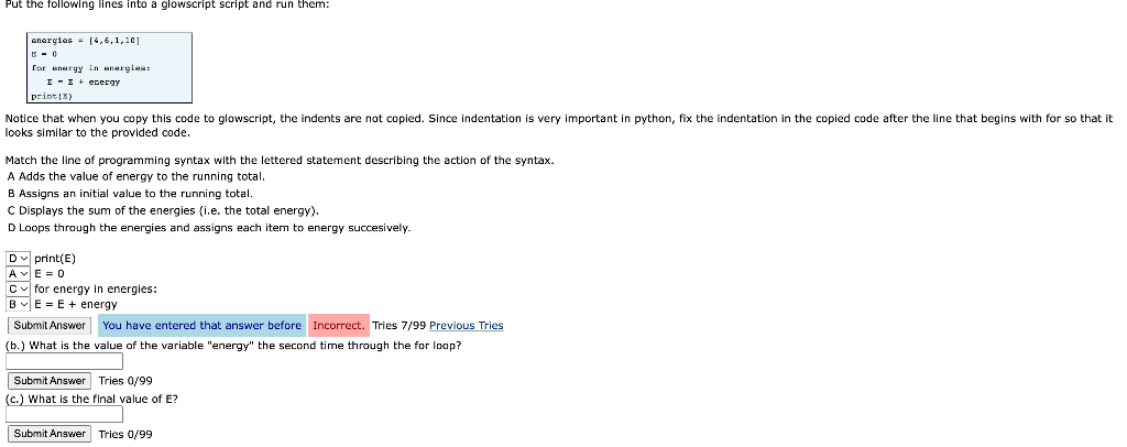 Solved looks similar to the provided code. Match the line of | Chegg.com