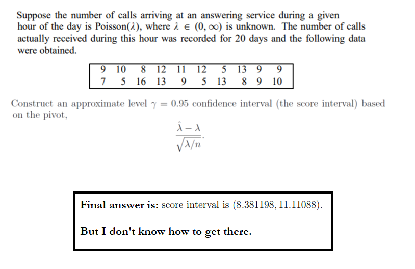 Solved Suppose the number of calls arriving at an answering | Chegg.com