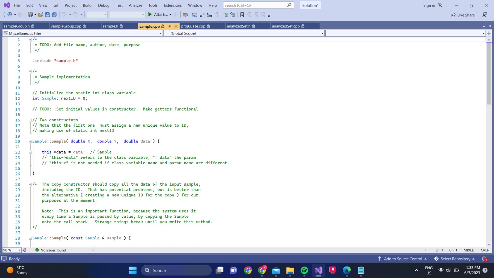 Need help in C++Hi! Can you please help me write | Chegg.com