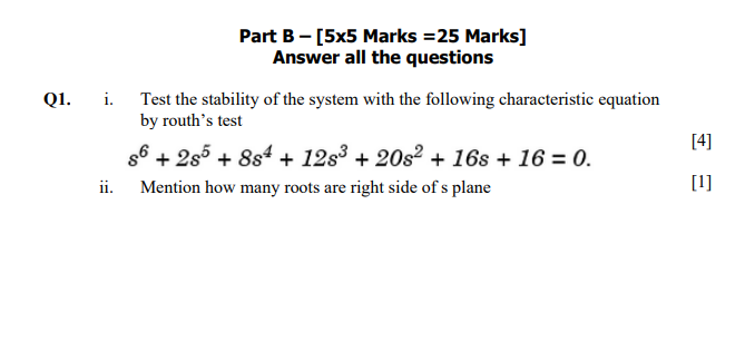 Solved Q1. Part B - [5x5 Marks =25 Marks] Answer all the | Chegg.com