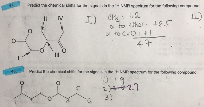 Solved I need help for 47 and 48. Please show me your | Chegg.com