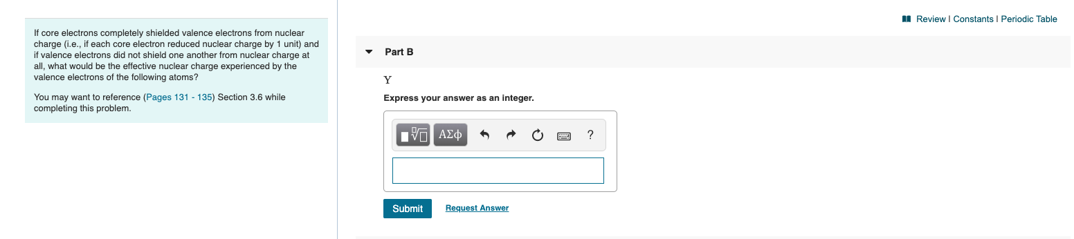 Solved A Review | Constants 1 Periodic Table If core | Chegg.com