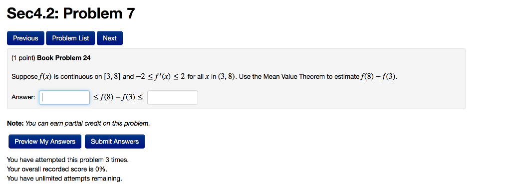 Solved Sec42 Problem 5 Previous Problem Listnext 1 Point 