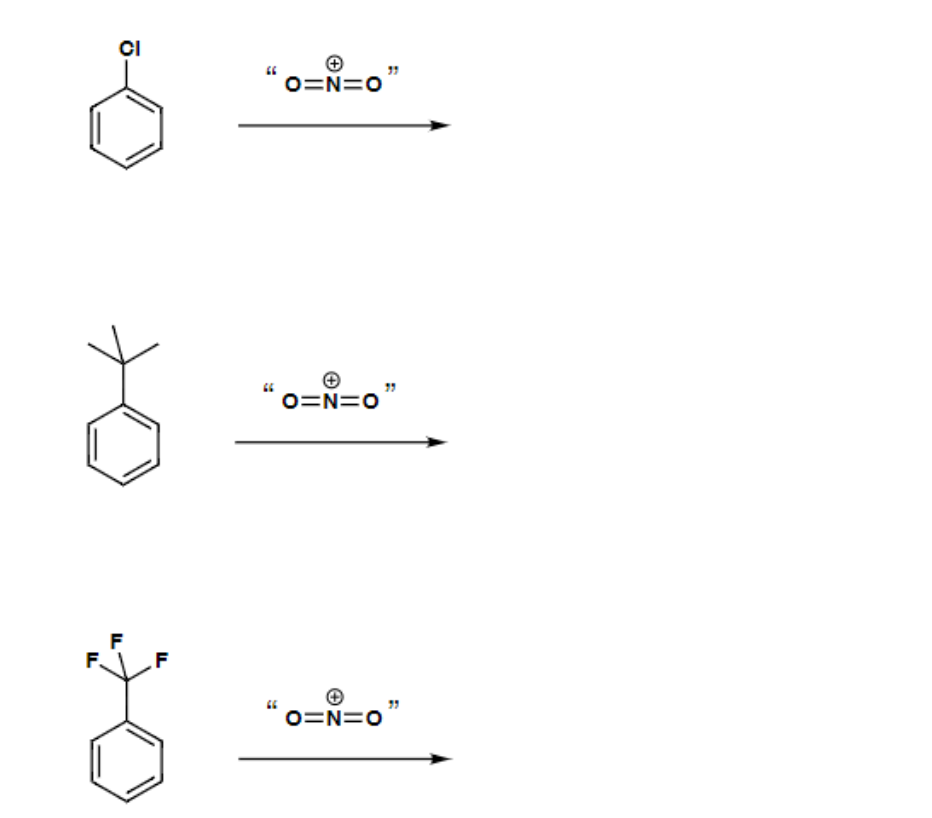 Solved Predict the MAJOR product of EAS nitration and label | Chegg.com