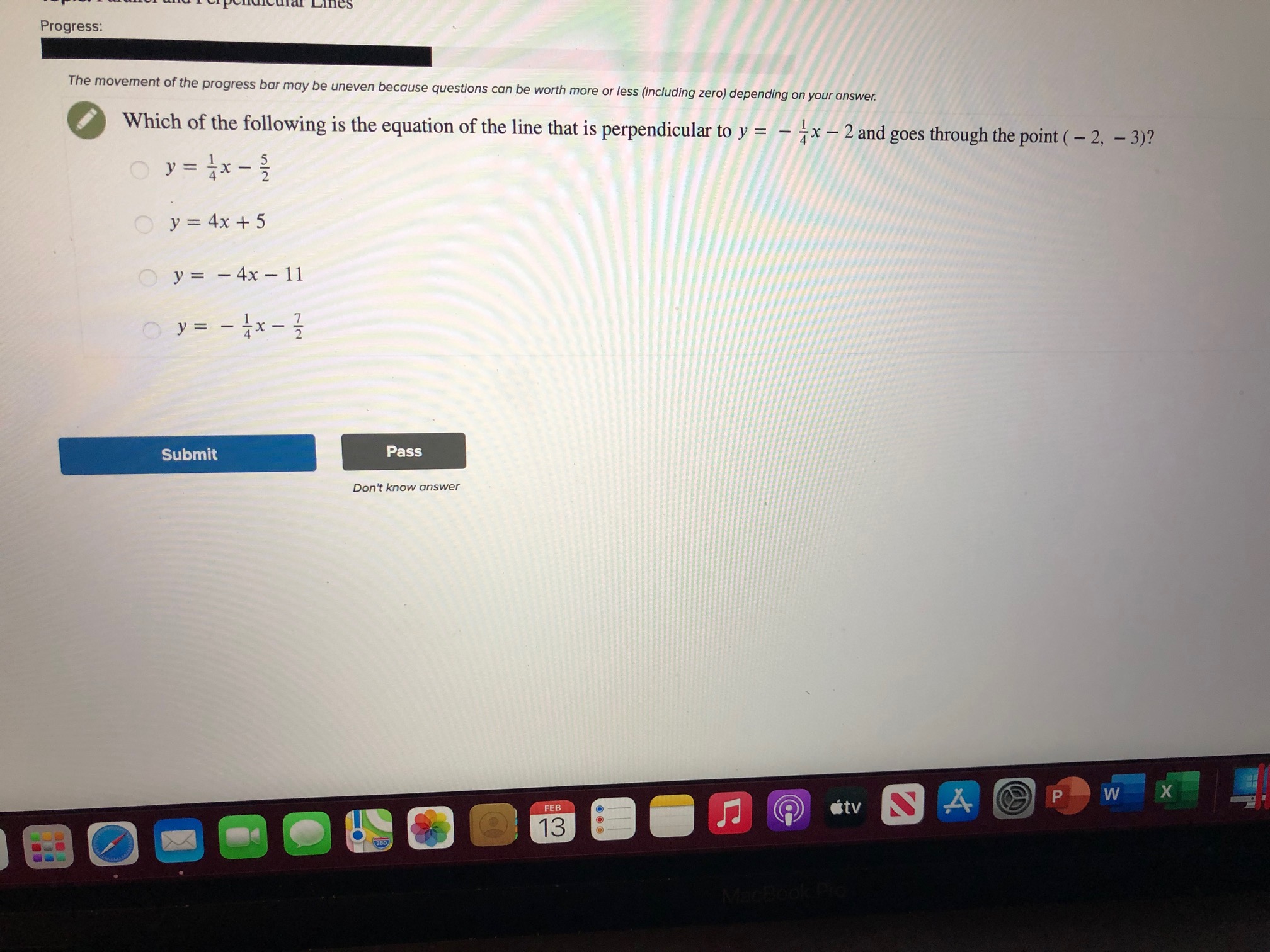 Solved Progress: The movement of the progress bar may be | Chegg.com