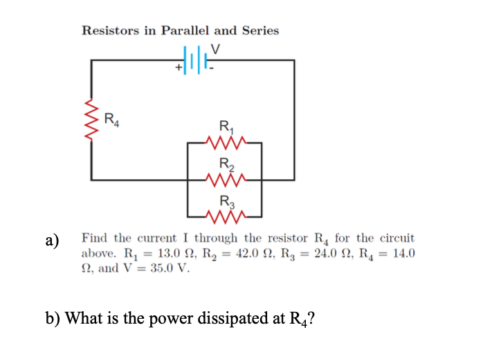 Solved Resistors in Parallel and Series ||| ww R4 RA w R a) | Chegg.com