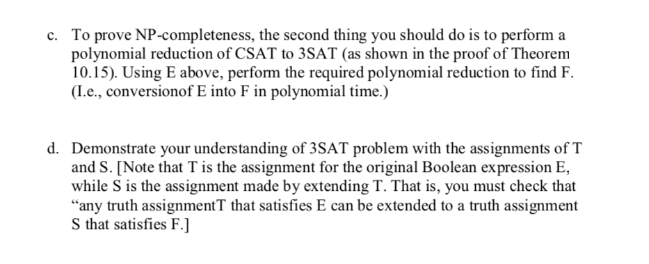 Solved 3. [NP-Complete Satisfiability Problems: 3SAT][30; | Chegg.com