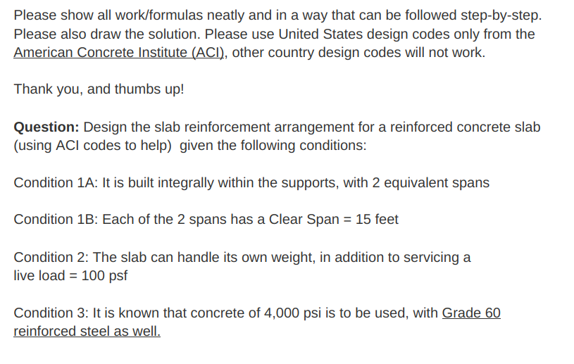 Solved Please show all work/formulas neatly and in a way | Chegg.com