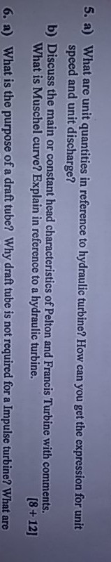 Solved 5. a) What are unit quantities in reference to | Chegg.com