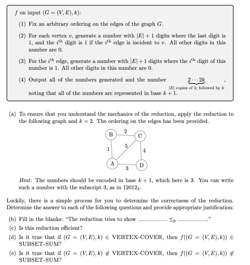 4. We define the language SUBSET-SUM as follows: | Chegg.com