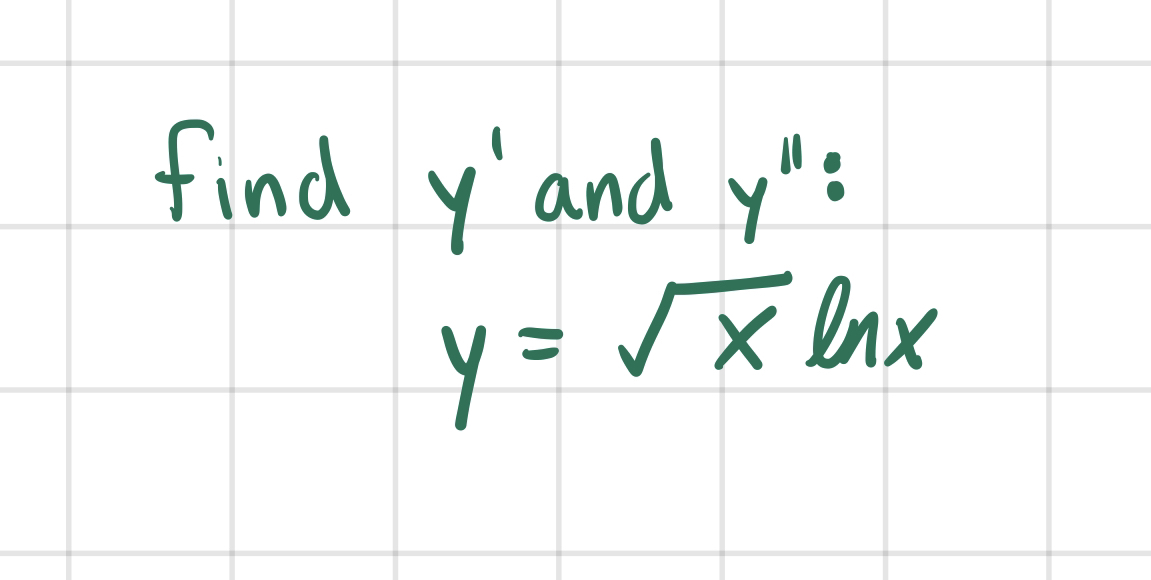 Solved y=xlnx | Chegg.com