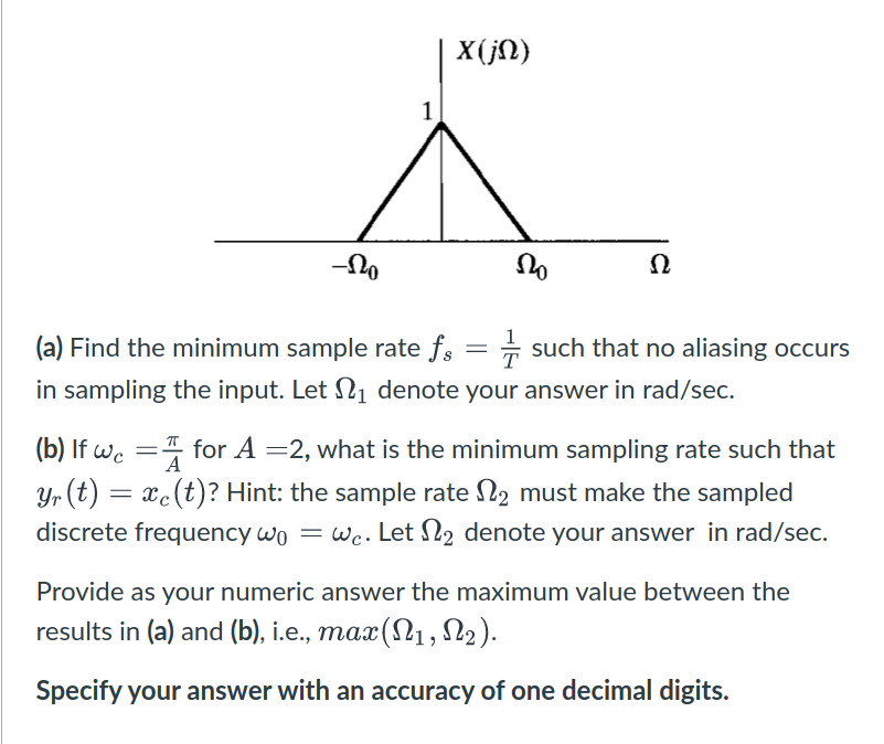 Solved Provide a SINGLE numerical answer, as the question | Chegg.com