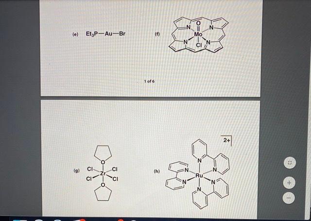 Solved 1. Assign the oxidation state and d electron count | Chegg.com Solved 1. Assign the oxidation state and d electron count | Chegg.com