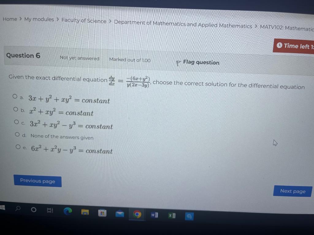 Solved Home > My modules > Faculty of Science > Department | Chegg.com